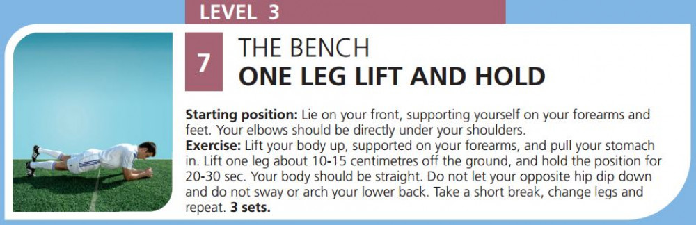 FIFA 11+ Warm up protocol - Part 2 / Level 3