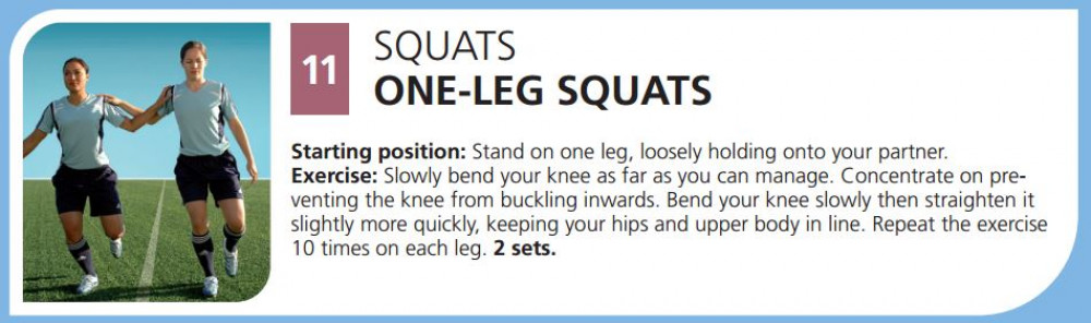 FIFA 11+ Warm up protocol - Part 2 / Level 3