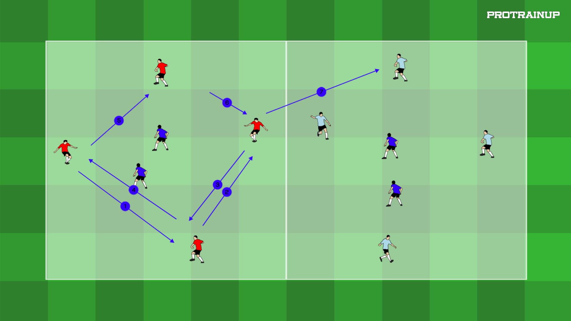 #16 - gra zadaniowa 4x2 + 4x2 w dwóch strefach